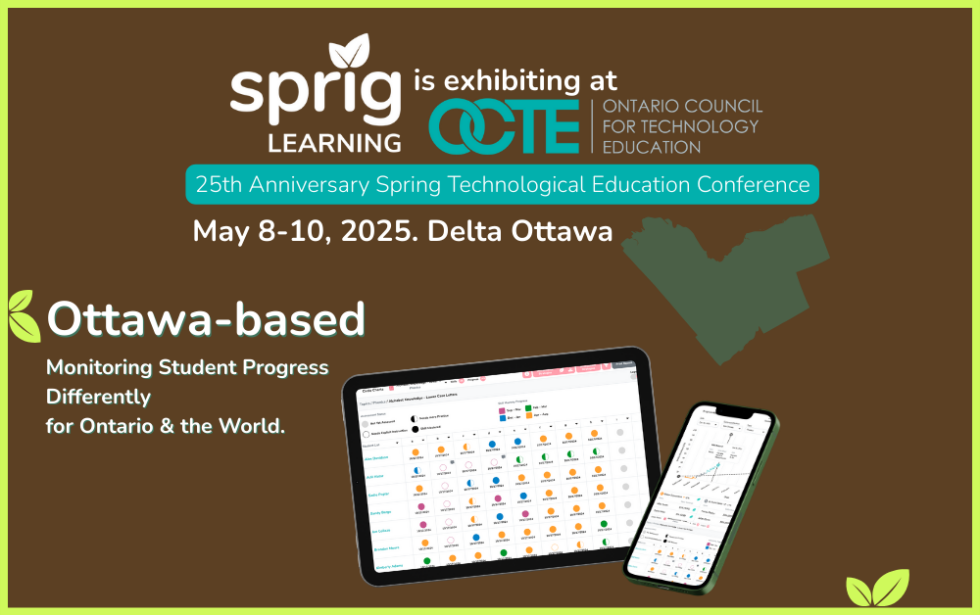 Sprig Learning to Exhibit at OCTE’s 25th Anniversary Spring ...